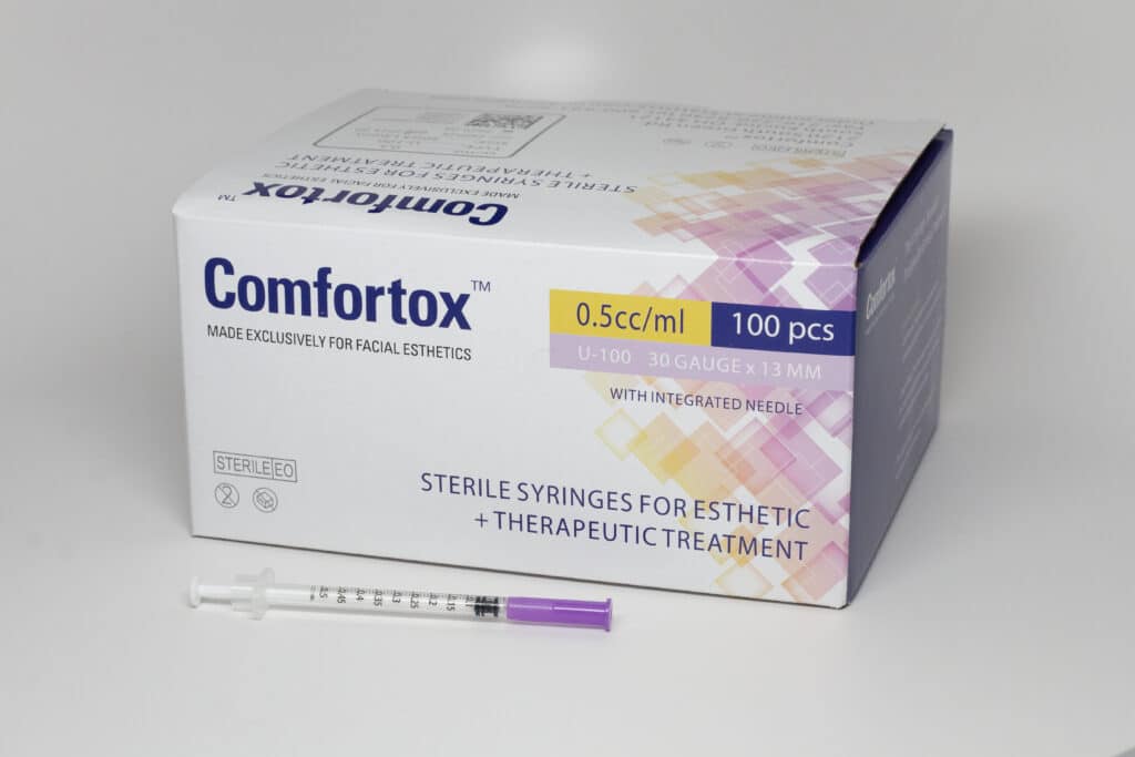Comfortox Sterile Syringe 30G 13mm (100/box) 0.5cc/ml - STATDDS