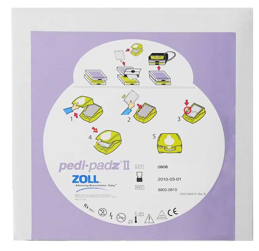 Zoll AED padz pediatric – STATDDS
